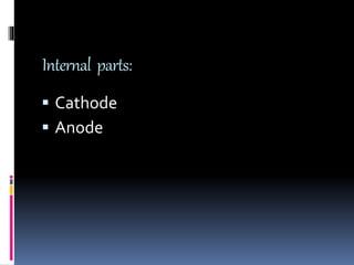 PARTS OF X-RAY TUBE | PPTX