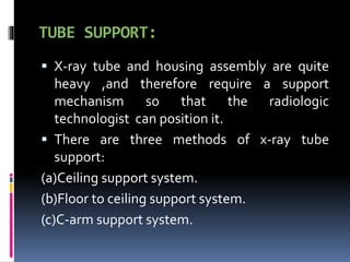 PARTS OF X-RAY TUBE | PPTX
