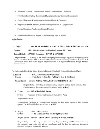 Commissioning Engineer | DOC