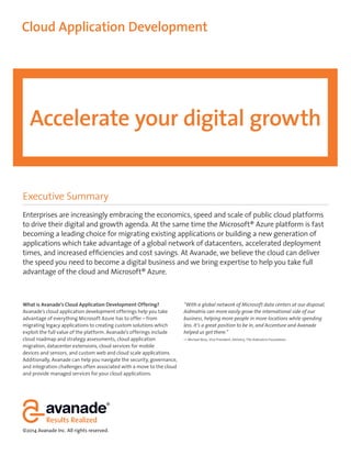 avanade-services-for-microsoft-azure-brochure | PDF