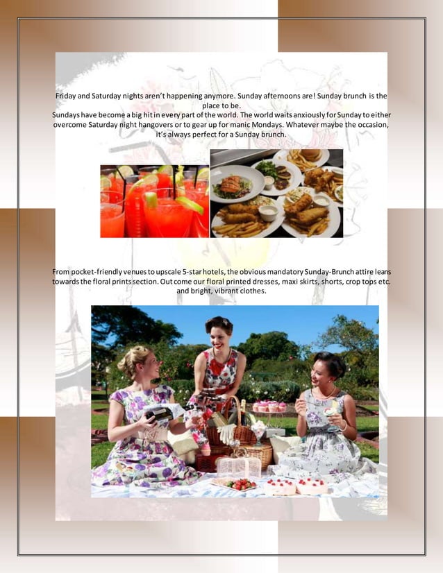 SUNDAY BRUNCH | PDF