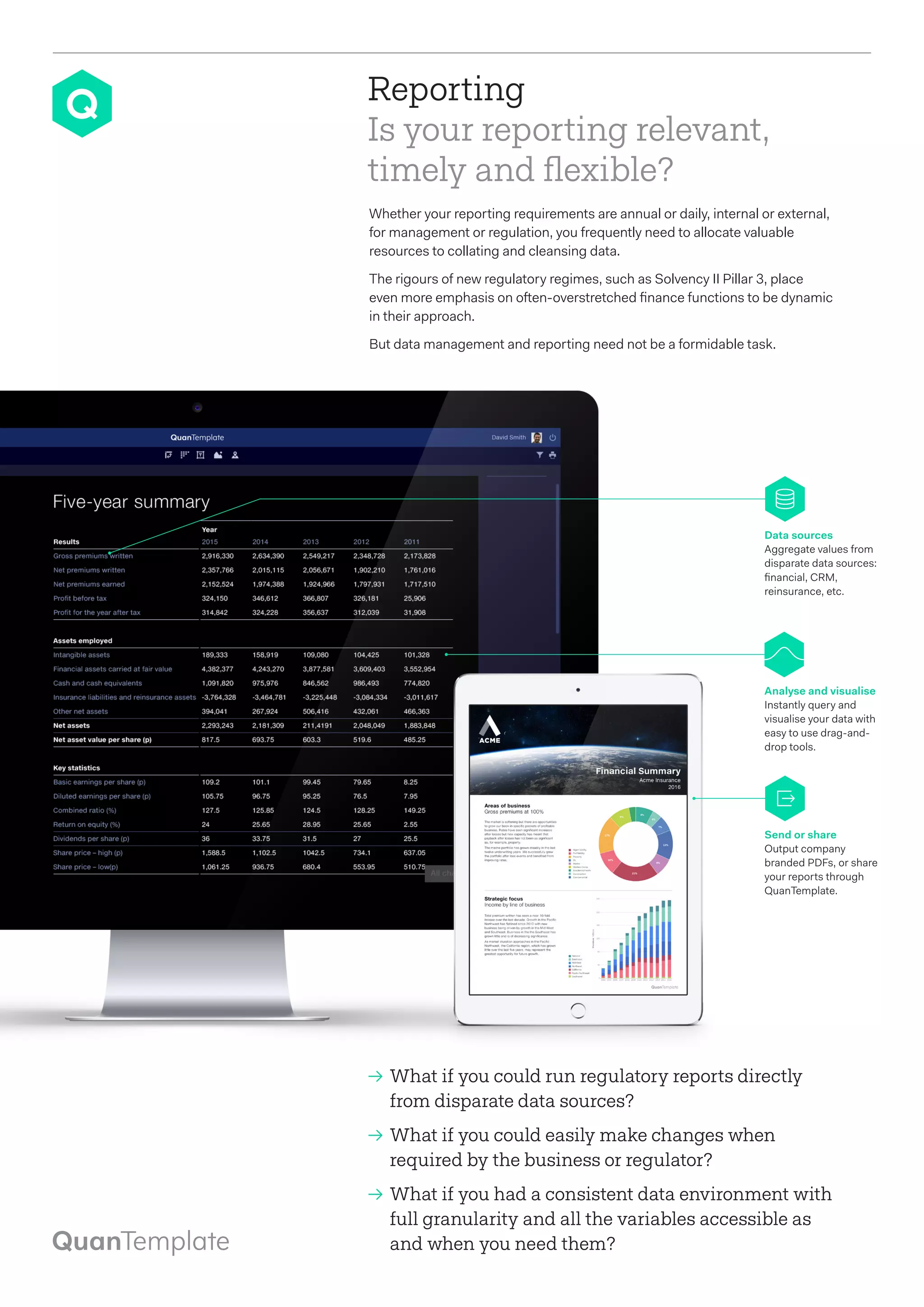 QuanTemplate-Reporting | PDF