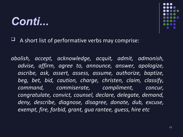 Constatives & performatives | PPT