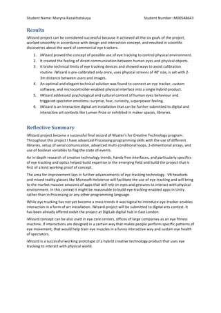 iWizard_Report_MarynaRazakhatskaya | PDF