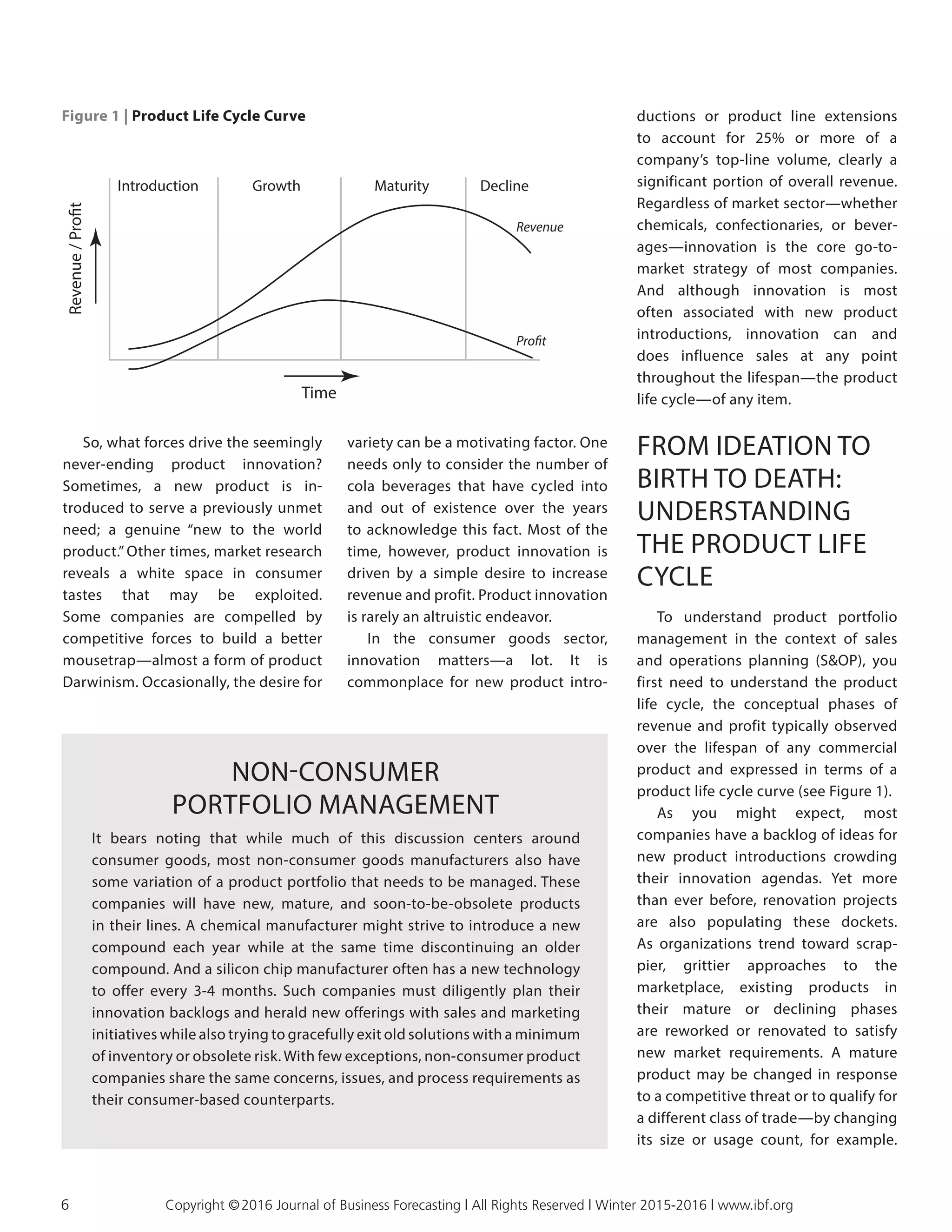 Portfolio Management & S&OP | PDF