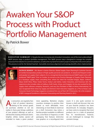 Portfolio Management & S&OP | PDF