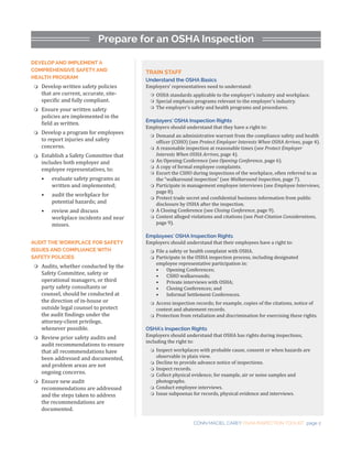 Conn Maciel - OSHA Inspection Toolkit | PDF
