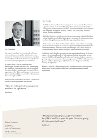 Ellwood Consulting Brochure | PDF