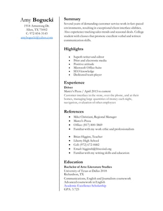RESUME | PDF