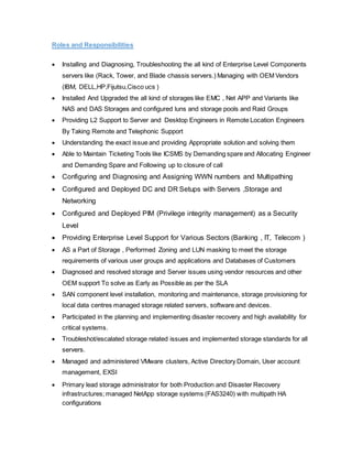 hemanth resume latest | DOCX | IT and Internet Support | Internet