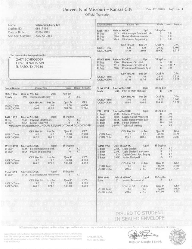 umkc transcript | PDF | Documentary | Genres