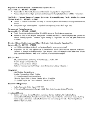 Brian_Bartlett_resume | DOCX | Aviation Industry | Industries