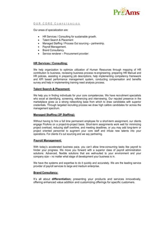 ProAms Profile - August 2015 | PDF