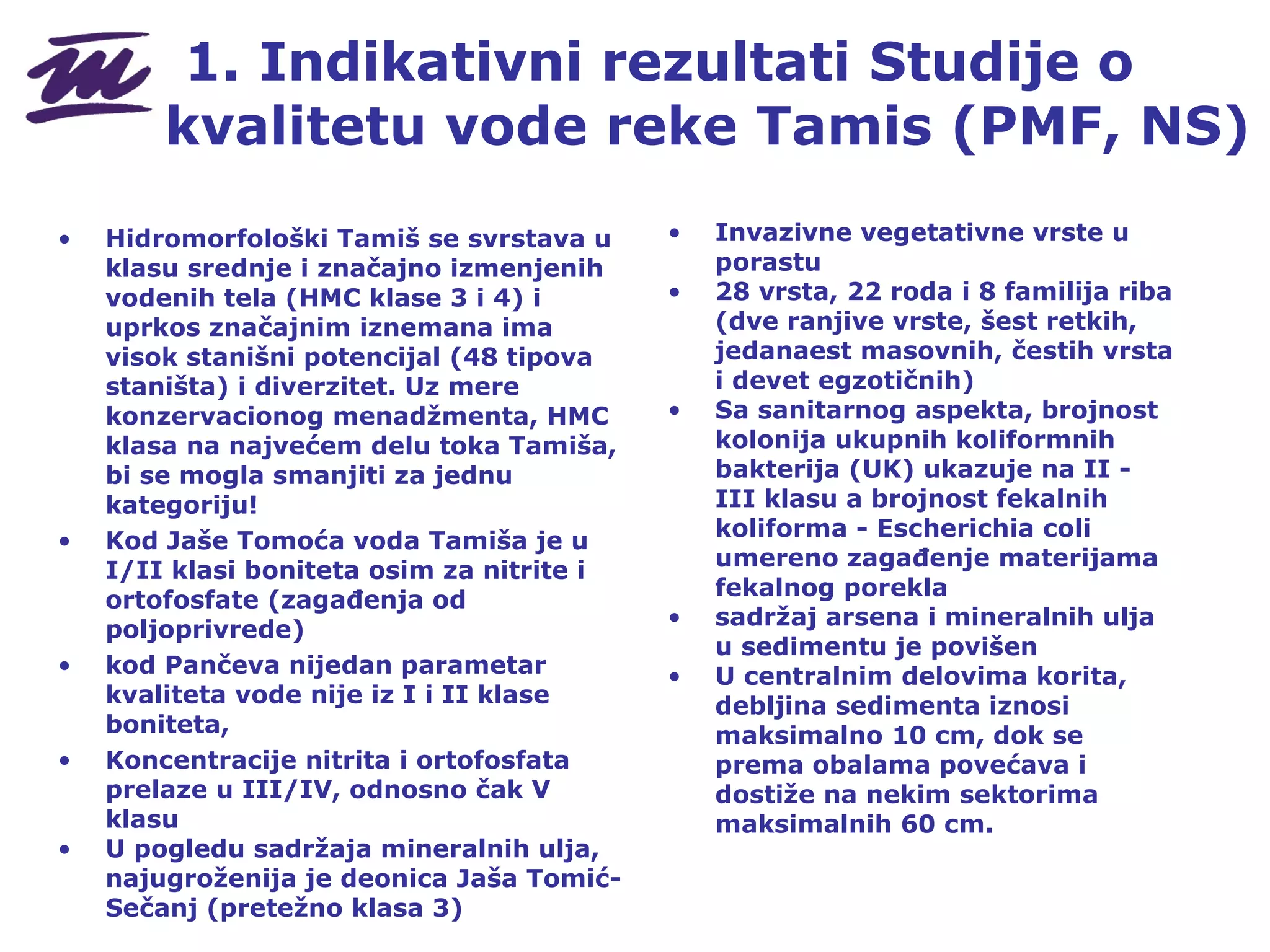 Eco status Tamis project 2011 | PDF