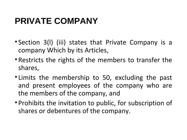 types of companies | PPT | Legal Services Industry | Industries