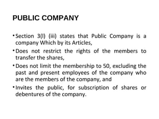 types of companies | PPT