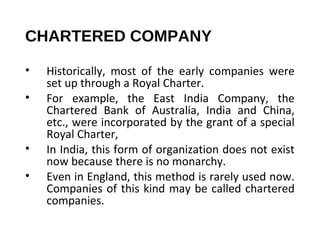 types of companies | PPT