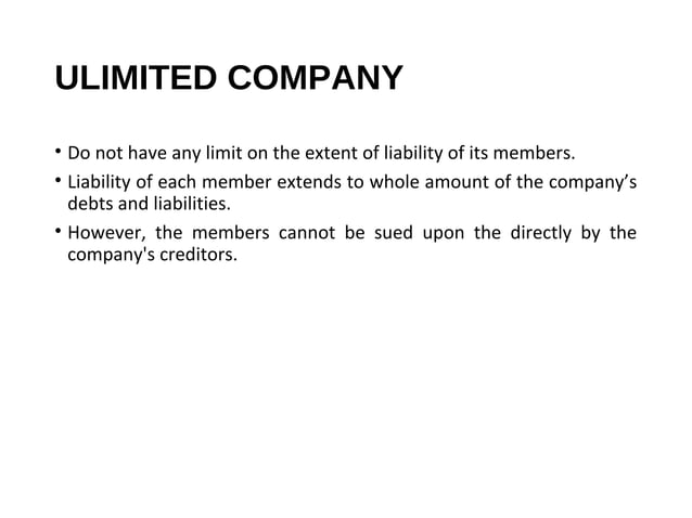 types of companies | PPT | Legal Services Industry | Industries