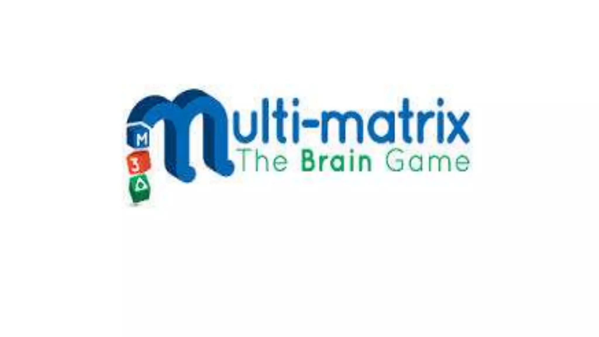 Multi-Matrix- The Brain Game | PPTX