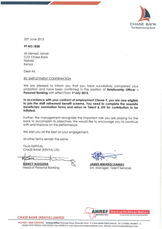 Employment confirmation | PDF