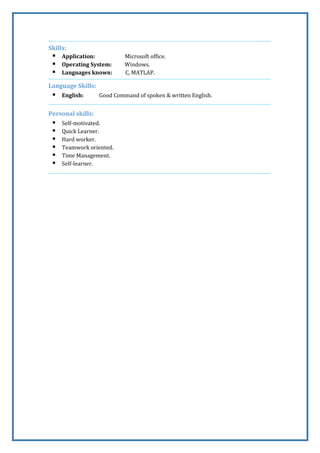 cv-sayed-electric engineer | PDF