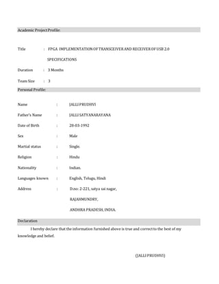 prudhvi networking resume | PDF