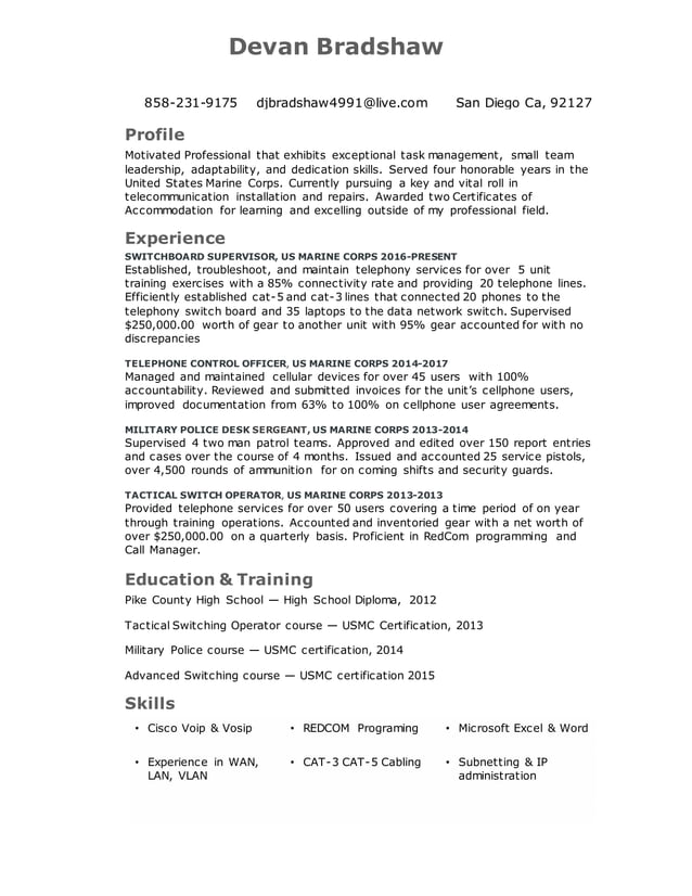 Resume DocX | PDF