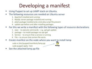 Installaling Puppet Master and Agent | PPT