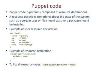 Installaling Puppet Master and Agent | PPT