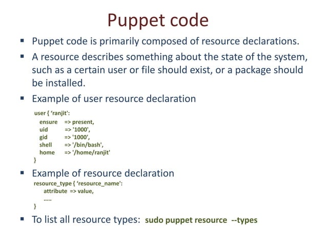 Installaling Puppet Master and Agent | PPT