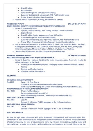 Soumya Ranjan Sahu_Resume | PDF