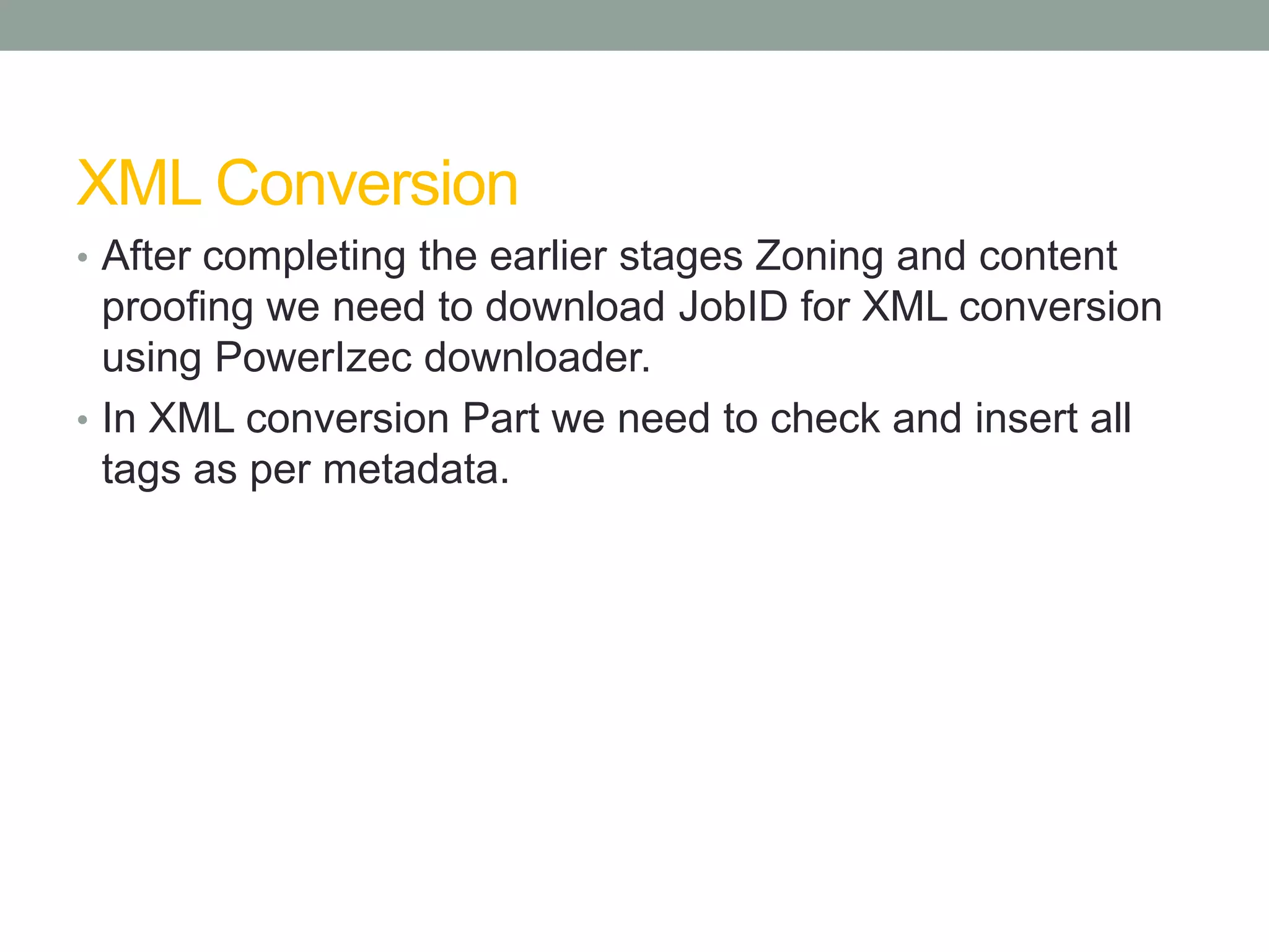Project Overview xml | PPT