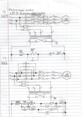 Motor Control Wire Diagram 2 | PDF