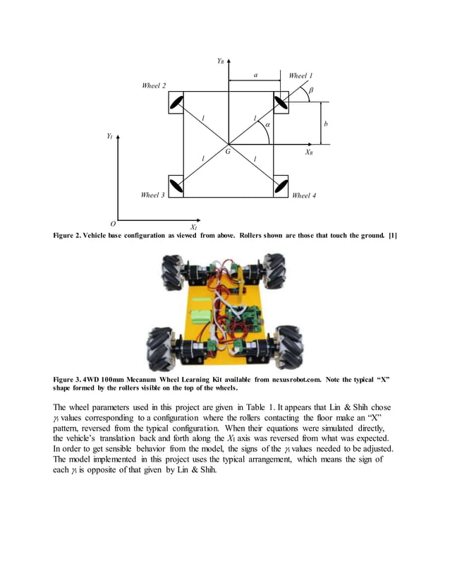 01 Mecanum Project Report | DOCX | Physics | Science