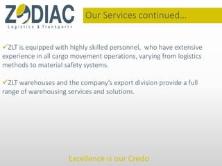 ZLT - Company Profile - rev3 | PPT | Free Download