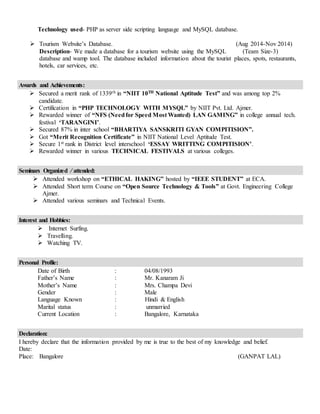 GANPAT RESUME | DOCX