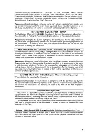 Bio Data - Haider Iqbal | DOC | Human Resources | Business