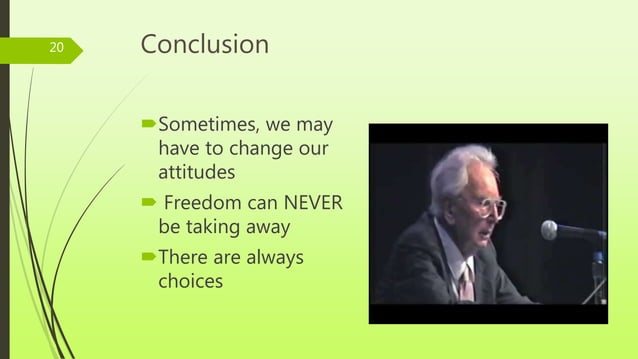 Viktor Frankl Logotherapy PowerPoint Final | PPTX | Brain and Nervous System Disorders ...