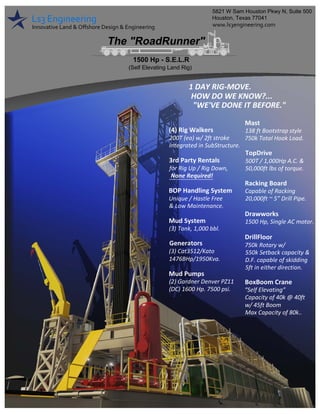 RoadRunner Brochure_Rev.-5 | PDF