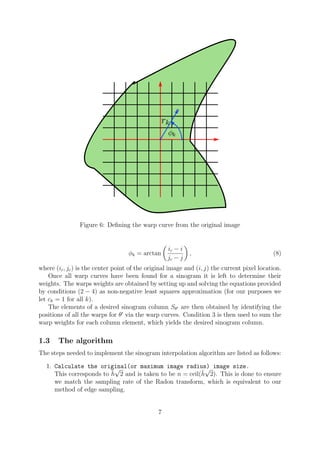SinogramReconstruction | PDF