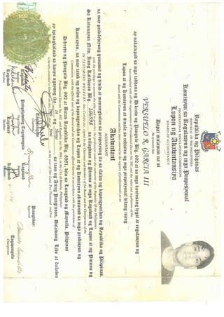 CPA Certificate | PDF