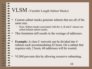 IP Addressing and subnetting | PPT