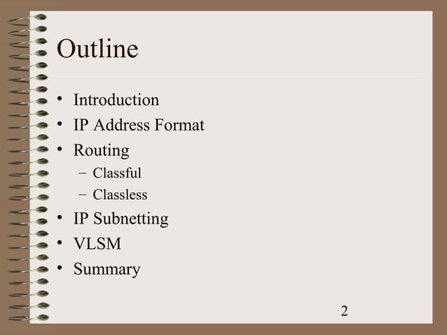 Ip Addressing And Subnetting Ppt Computer Networking Computing 7074
