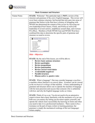 Grammar Review | PDF