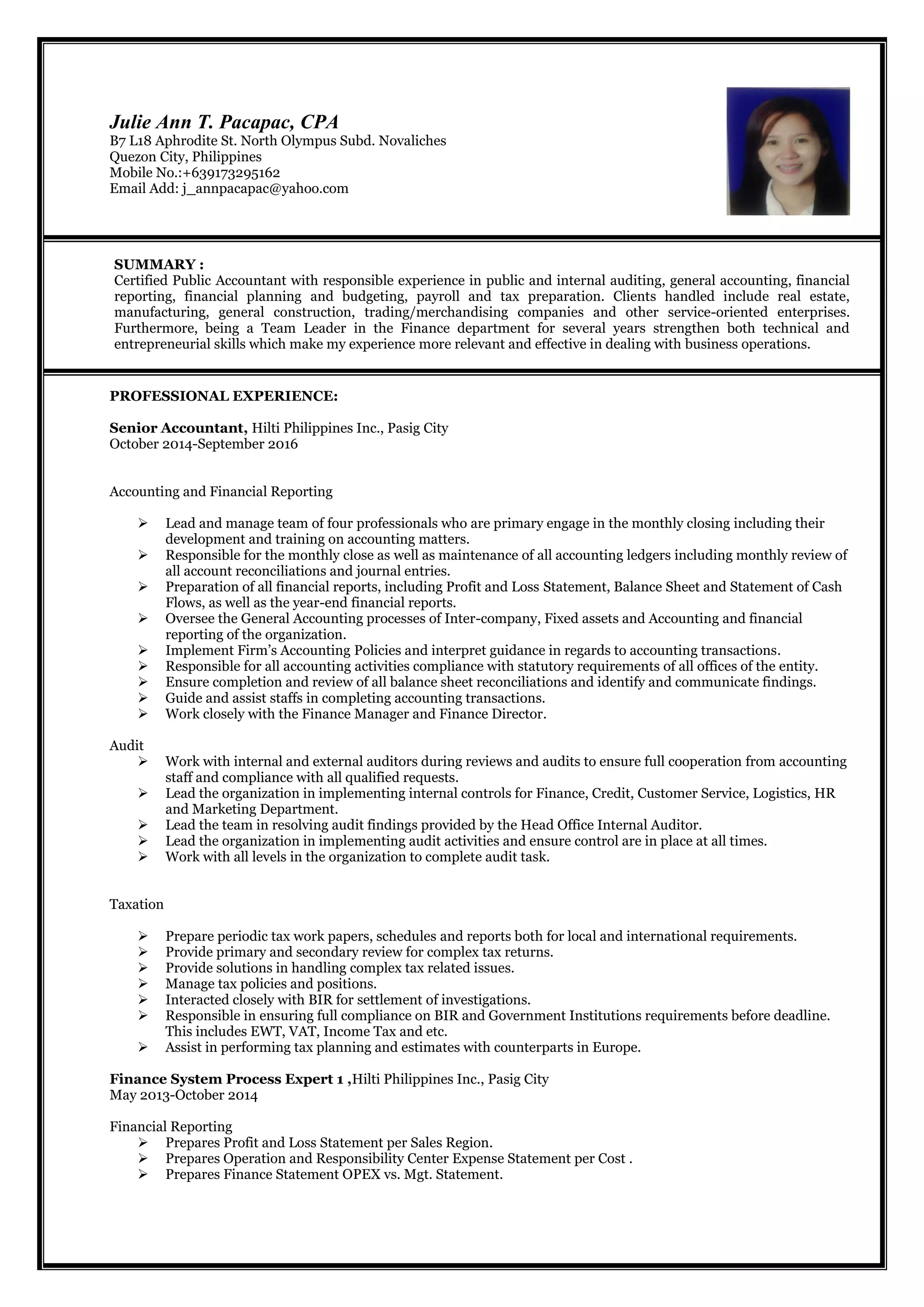 J.Pacapac Resume v3 | PDF