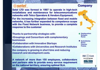 Company Profile Setel_Eng | PPT