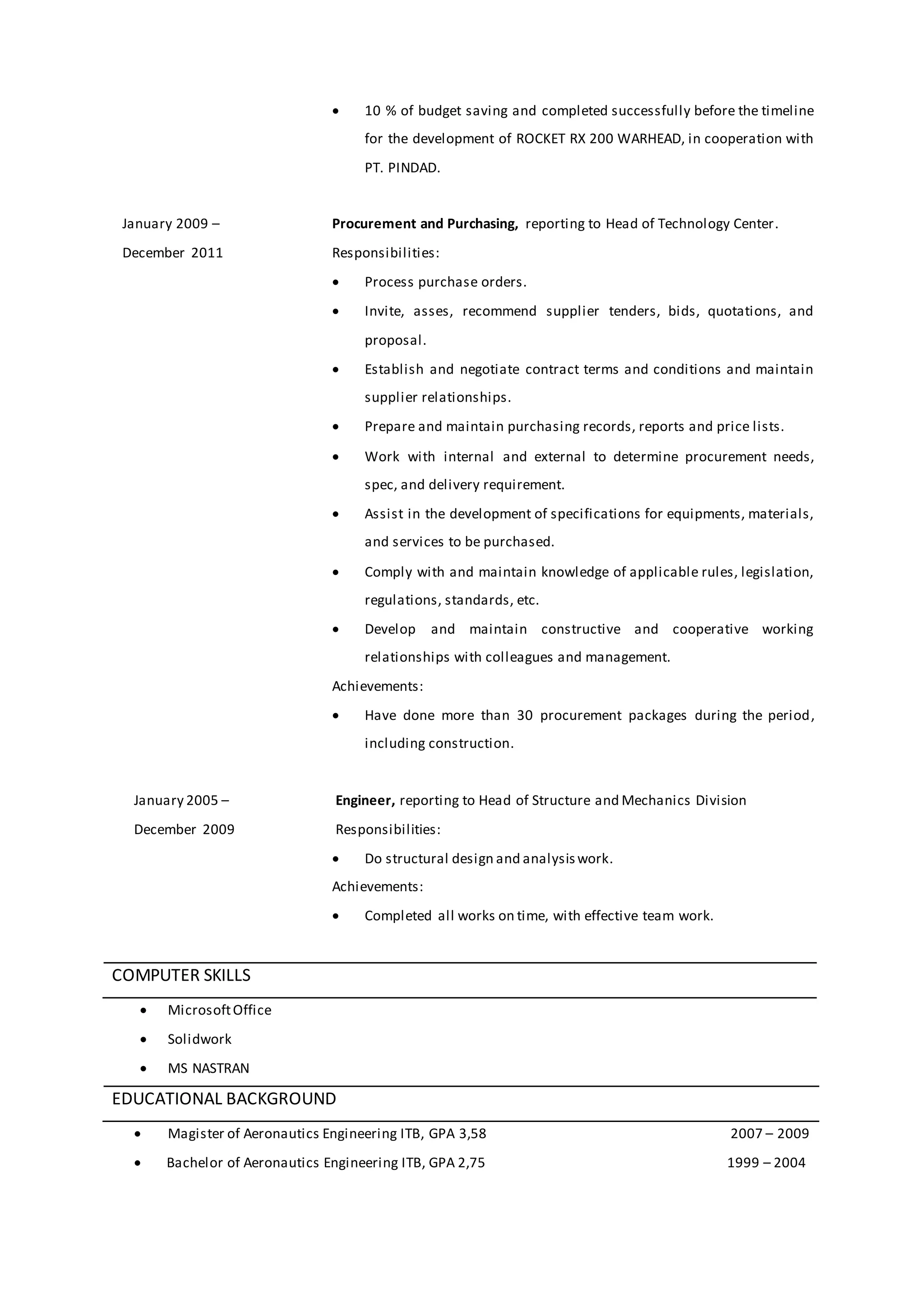 CV Ronald G.P. | DOCX