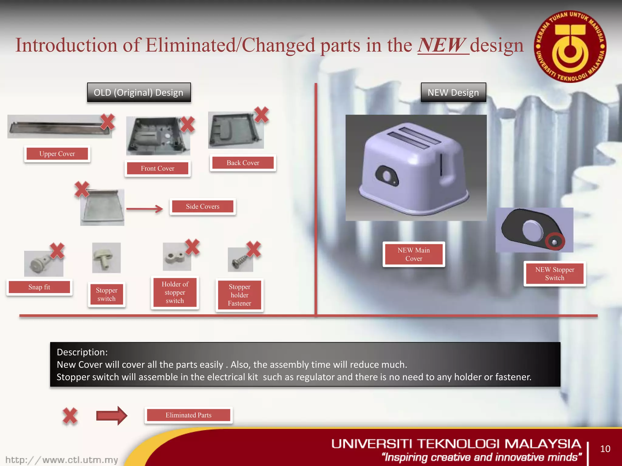 Design for manufacturing and assembly (DFMA) Presentation | PPTX