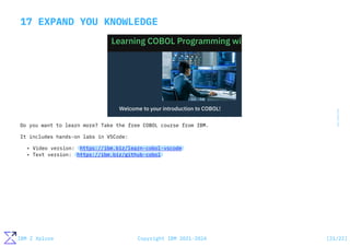 JSON Processing using mainframe COBOL version 6 | PPT