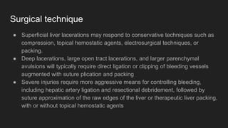 Liver trauma | PPT